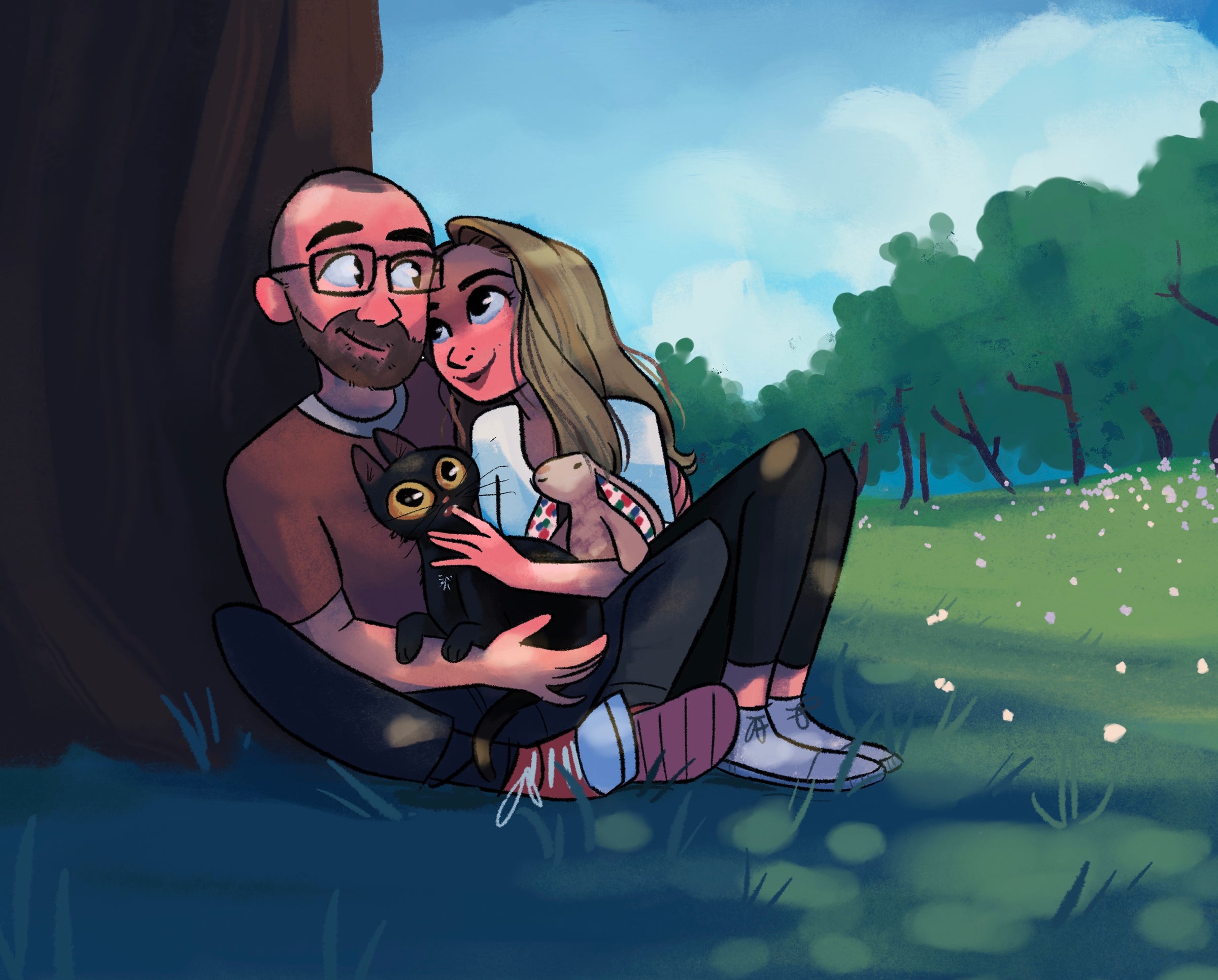 Pewdiepie And Maya Fan Art